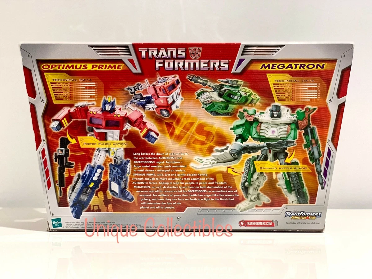 Transformers Optimus Prime Vs Megatron The Ultimate Battle