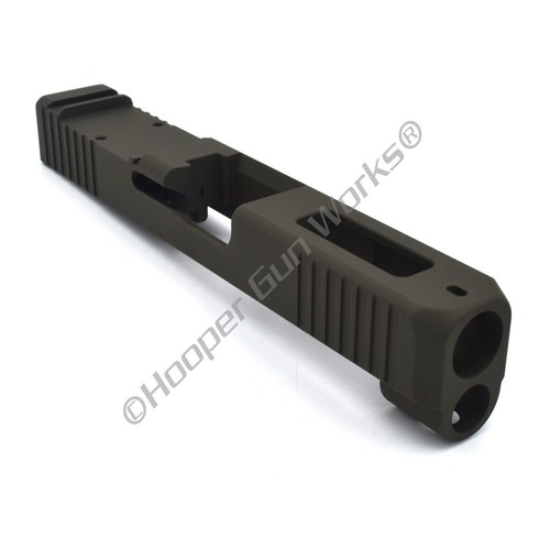 HGW 26L EDC 9mm Ported RMR Long Slide for Glock 26 OD Green Stainless ...