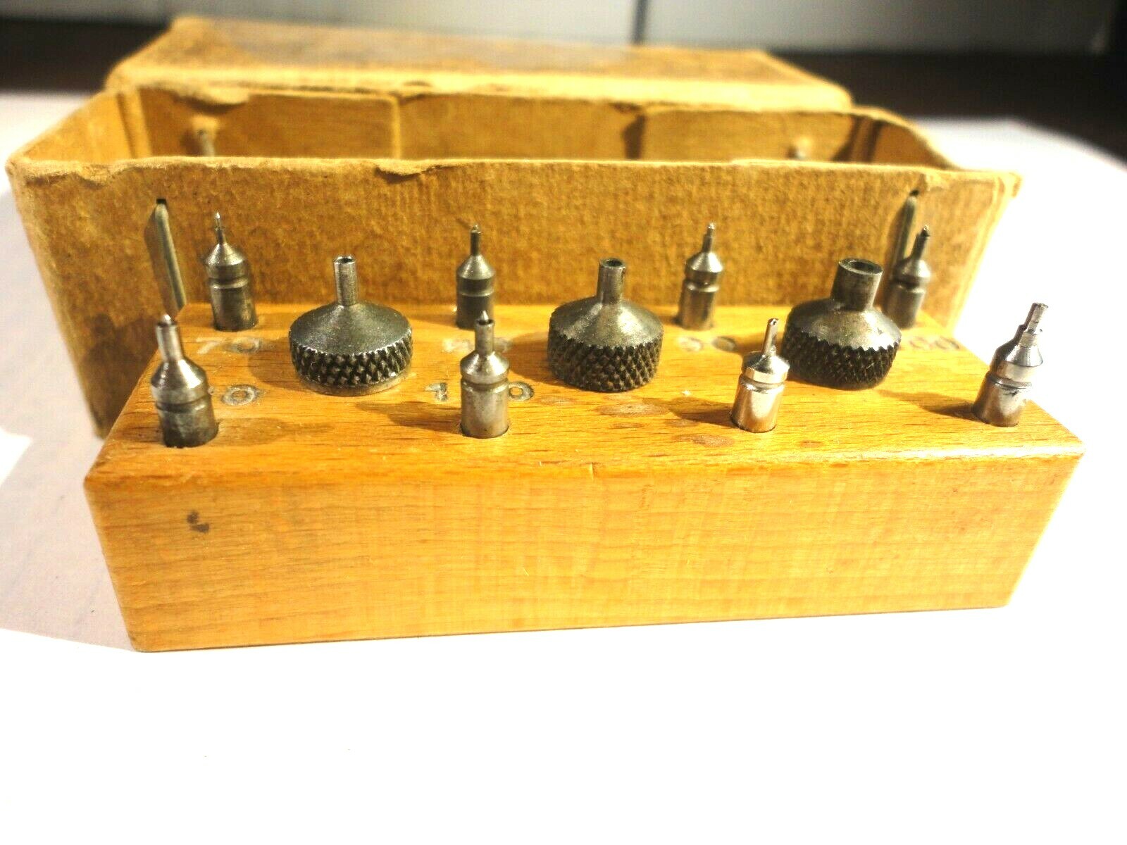 HORIA Watchmakers Jeweling Tool, Pushers 3 mm & Anvil | eBay