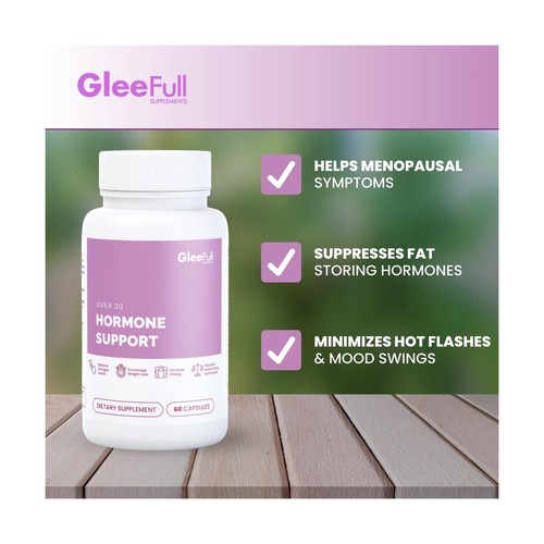 GleeFull Over 30 Hormone Support - Menopause Supplements for Women - Hormone ... | eBay