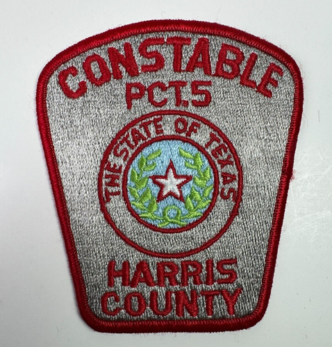 Harris County Constable Precinct 5 Texas TX Patch Q4A | eBay
