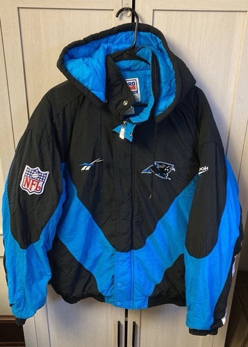 Vintage 90s Carolina Panthers NFL Pro Line Reebok Jacket Adult Large ...