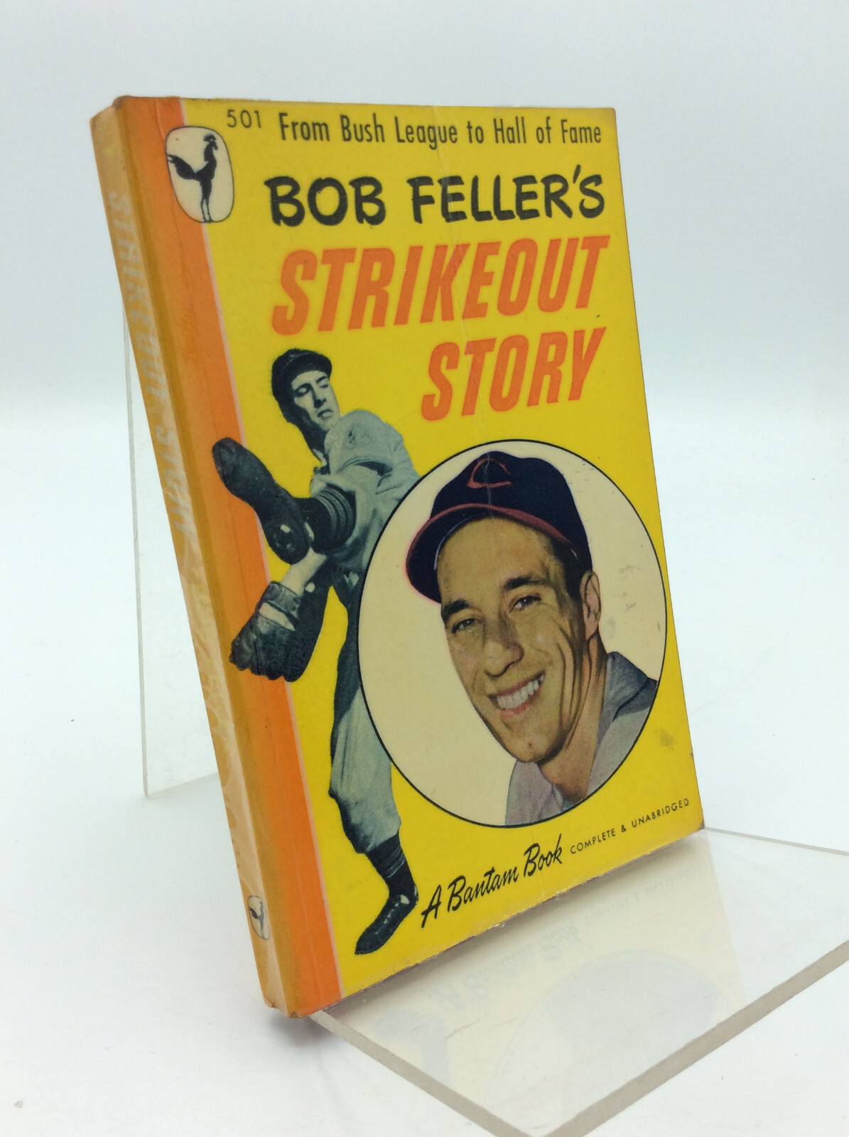 STRIKEOUT STORY by Bob Feller - 1948 - Sports - Bantam Books - | eBay