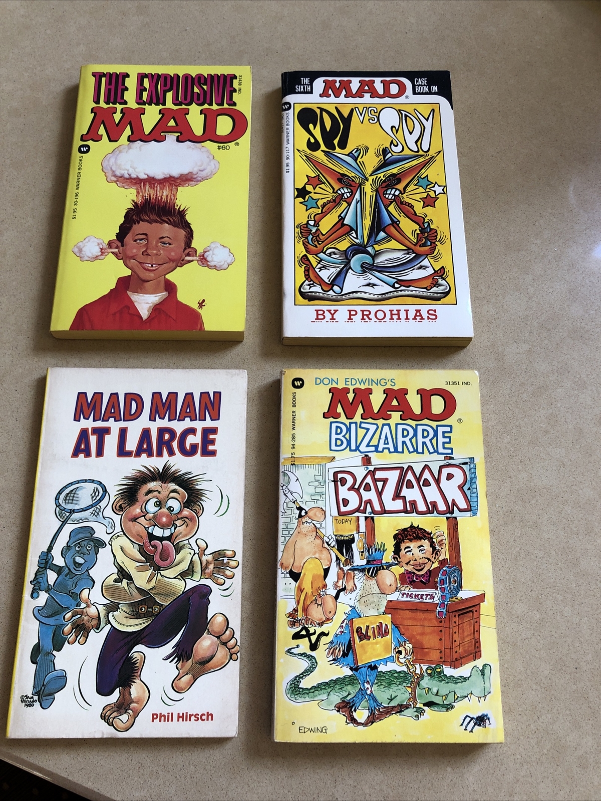 Mad paperback Books Lot Of 4 | eBay