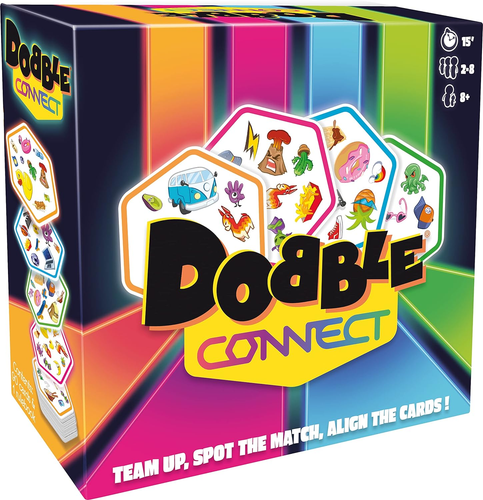 | Dobble Connect | Quick Reaction Card Game | Ages 8+ | 2-8 Players ...