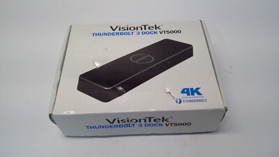 VISIONTEK VT5000 Dual 4K Thunderbolt 3 Dock HDMI VGA DP 901227 Docking ...