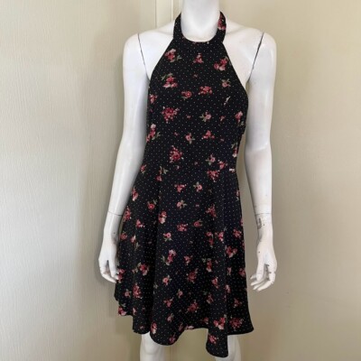 NEW Renamed Dress Womens Medium Halter Floral NWT | eBay
