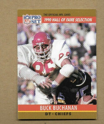 Buck Buchanan 1990 NFL Pro Set #23 | eBay
