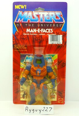 MOTU, Man-E-Faces, Masters of the Universe, MOC, carded, sealed figure ...