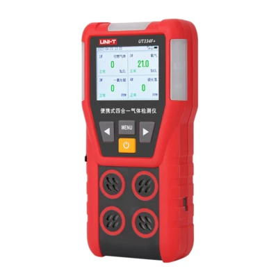 UNI-T Portable Multi Gas Detector O2 CO/ H2S /EX Gas Leak