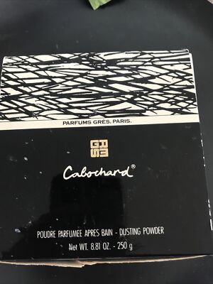 Paris Cabochard Poudre Parfume Apres Bain Dusting Powder 8.8oz VTG NIB ...