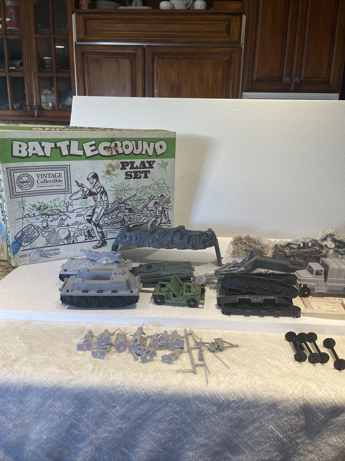 Marx Battleground WWII Playset - 1995 Commemorative Edition - Almost ...