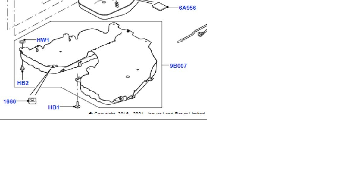 FUEL TANK SHIELD LR054812 FUEL TANK CRADLE L494 / L405 NEW GEN LR | eBay