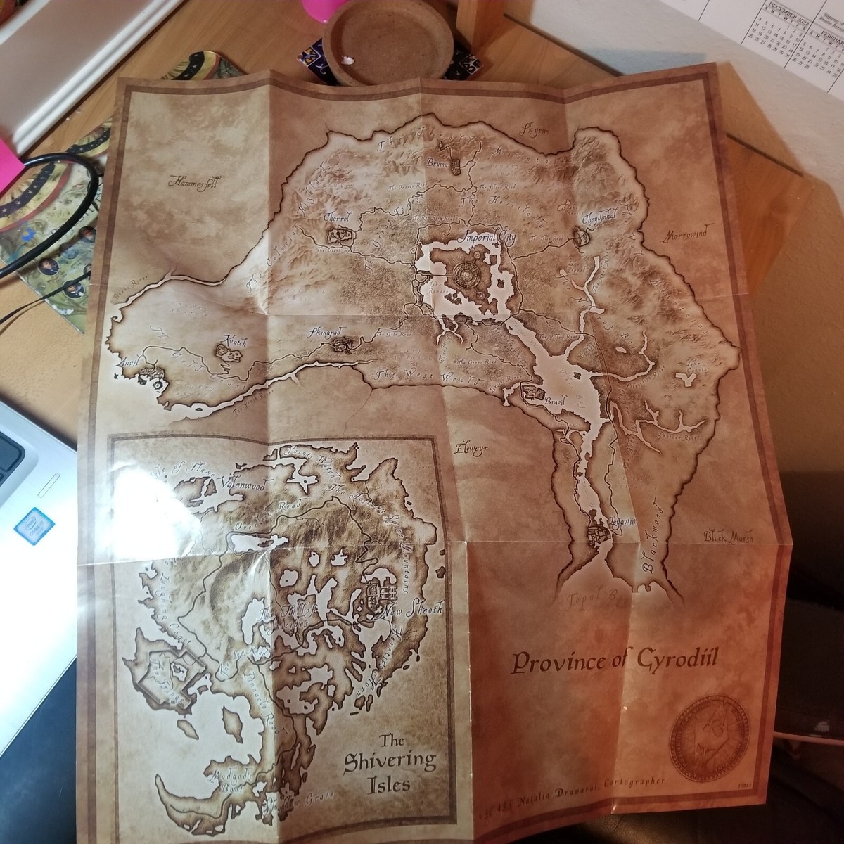 Elder Scrolls Oblivion Map