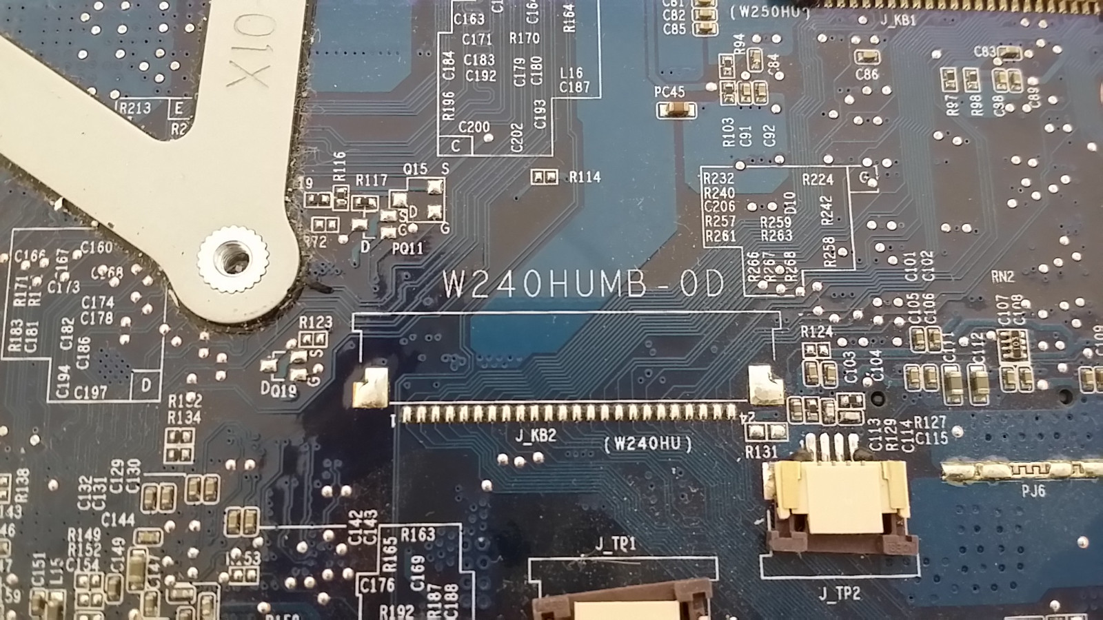 Notebook W258HU - Motherboard Hs | eBay