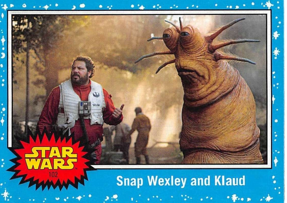 2019 Topps Star Wars Journey To The Rise Of Skywalker #102 Snap Wexley ...