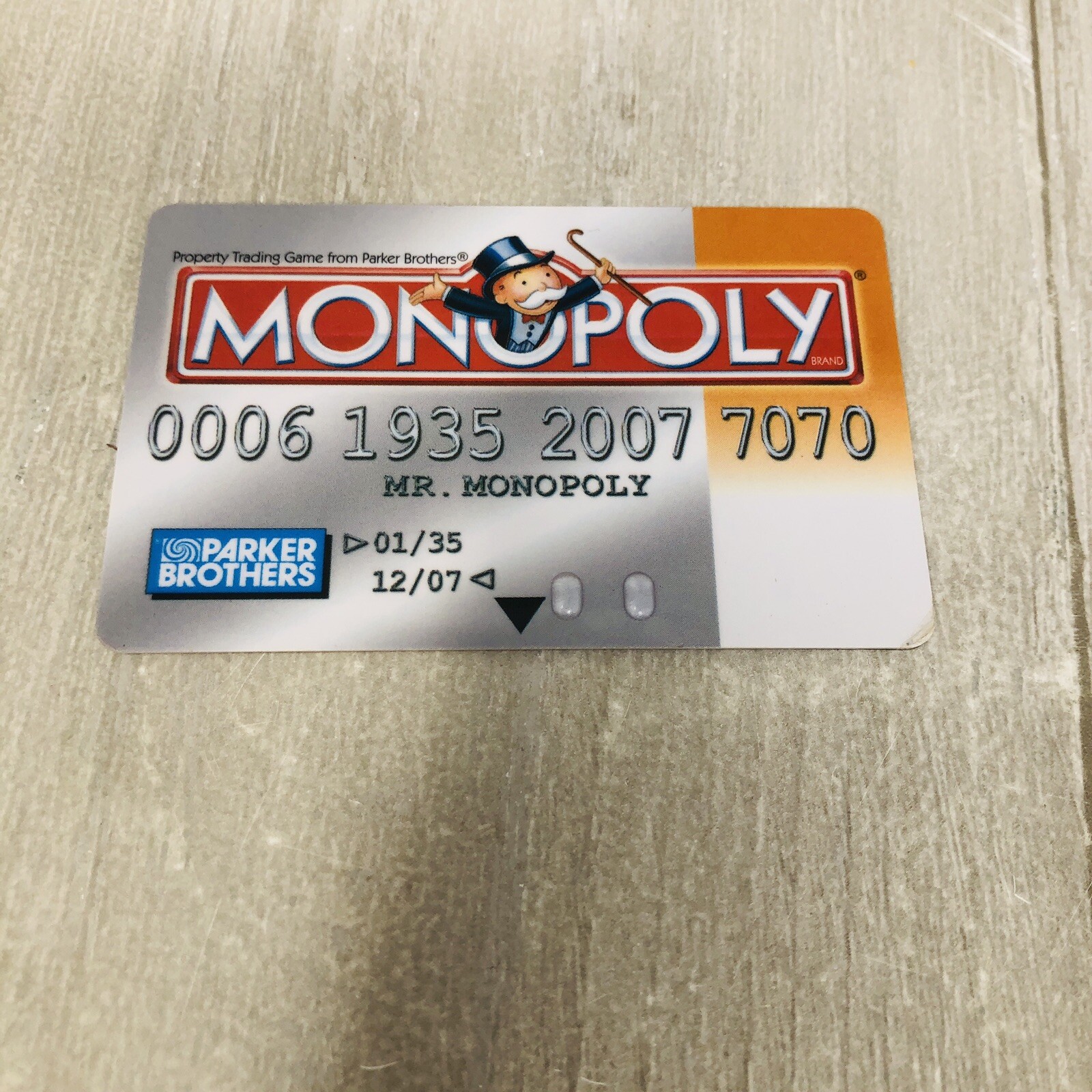 Monopoly Electronic Banking Game 2007 Replacement Pieces Orange Debit ...