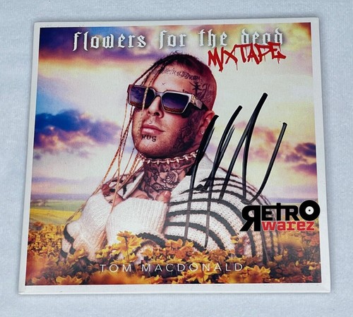 Tom MacDonald Flowers For The Dead CD SINGED underground rap ...