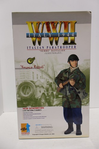 Dragon Models 1/6th Scale 12" Italian Paratrooper Franco Rizzoli Italy ...