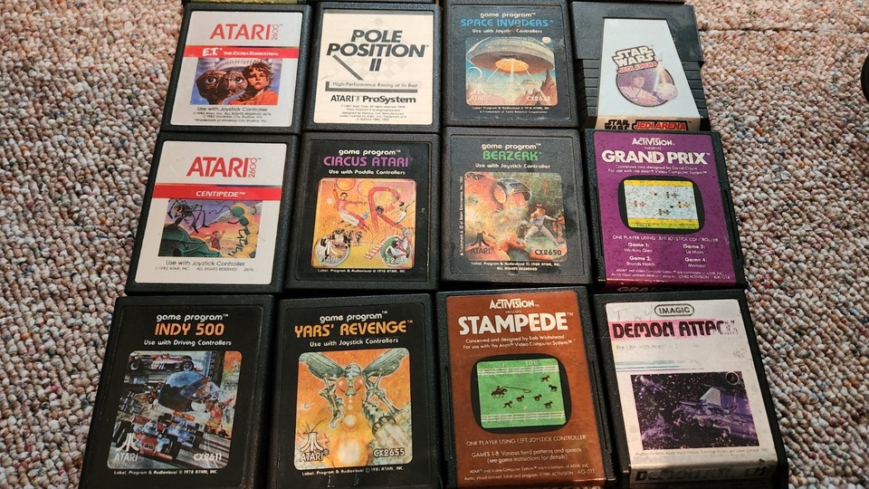 Atari & Sega Genesis Game Cartridge Lot of 23 Untested | eBay
