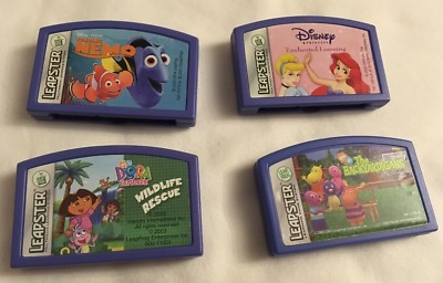 Leapster Game Cartridges- 4 Total | eBay