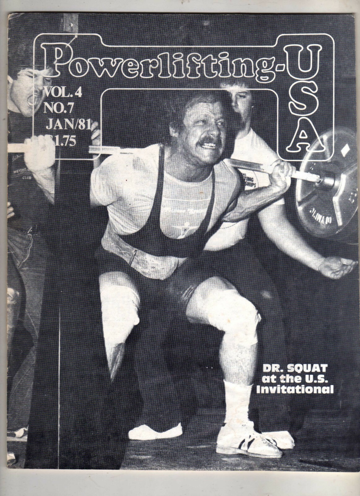 Powerlifting USA 1981-01 January 1981. Fred Hatfield Dr. Squat cover | eBay
