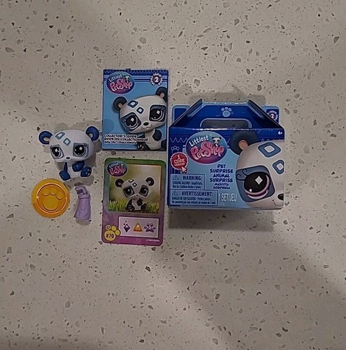 NEW Littlest Pet Shop PANDA Toy Figure G7 #70 Series 2 Purple Eyes | eBay