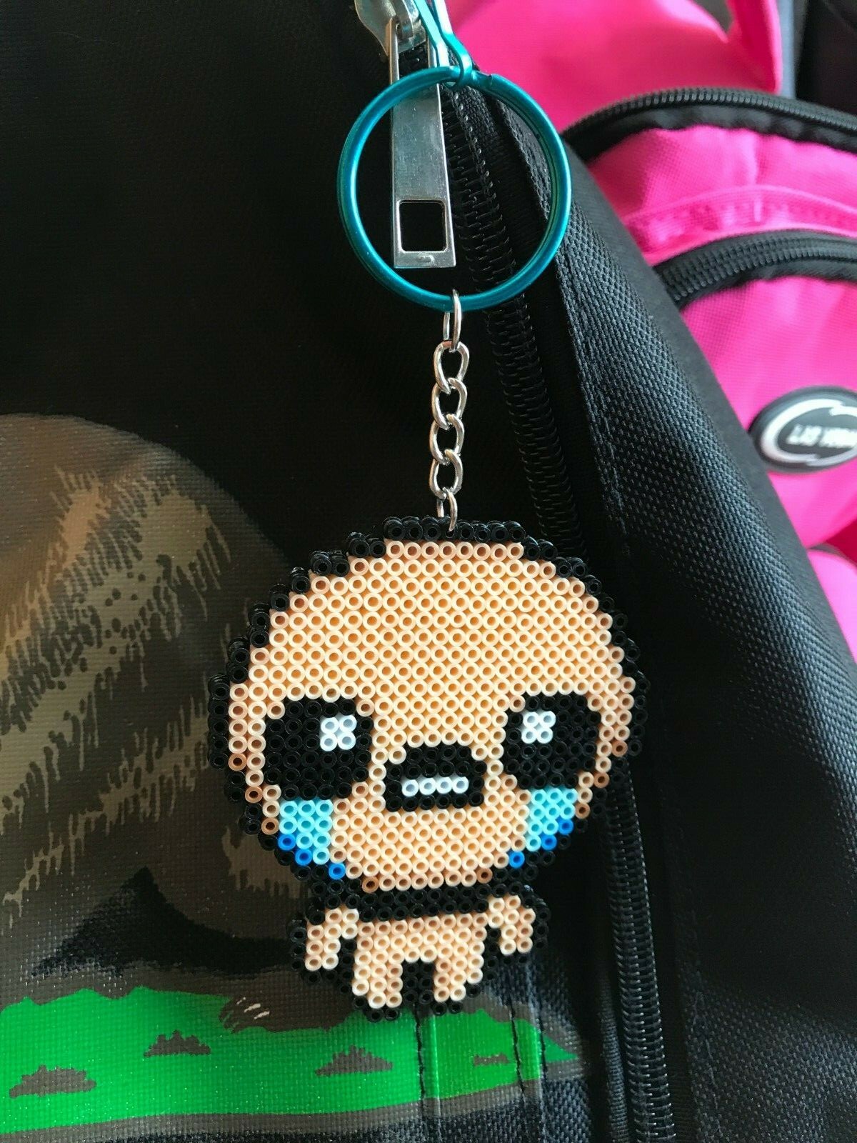 Keychain Binding Of Isaac Afterbirth Key Finders Zipper Pull Necklace ...