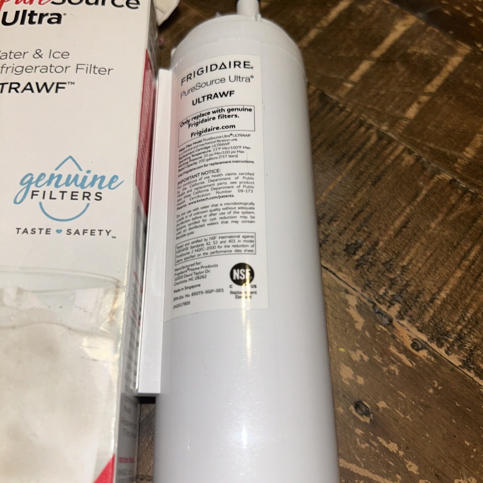 Genuine Frigidaire ULTRAWF Pure Source Ultra Refrigerator Water Filter ...