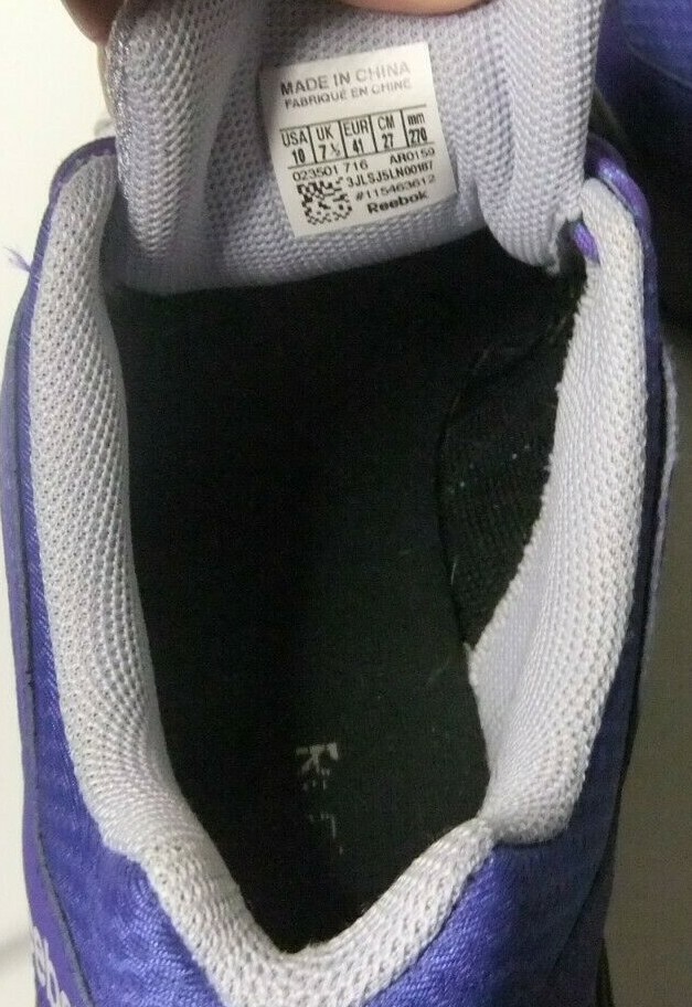 Reebok Womens Microweb AR0159 Blue Gray Running Shoes Sneakers Size 10 ...