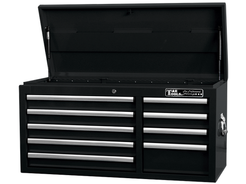 T&E 41" 9 Drawer Tool Box Top Chest Heavy-Duty Toolbox Cabinet Garage ...