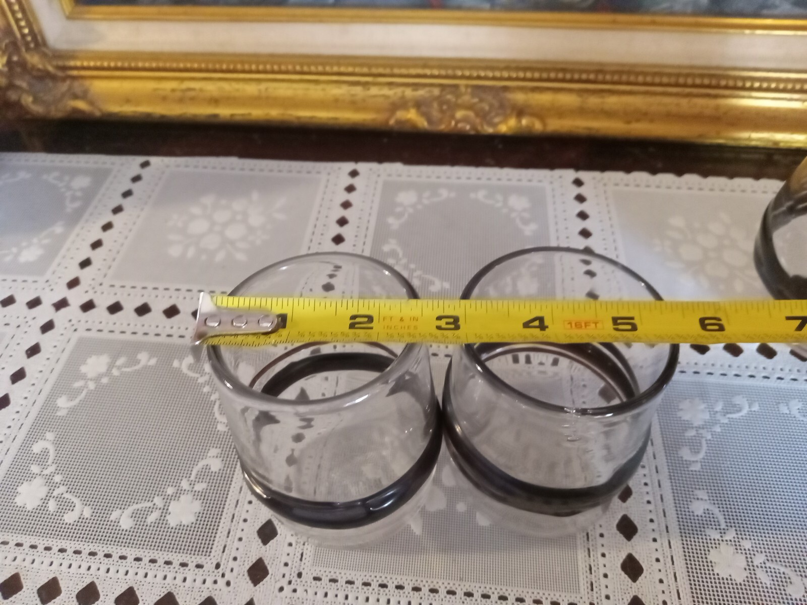 4 Pc. Unique Hand Blown And Signed Studio Art Glass Glasses Made 2012 ...