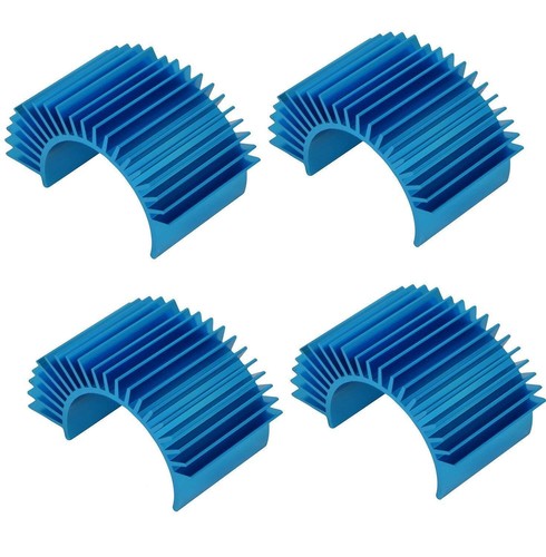4 Pack Aluminum Engine Motor Heatsink Cooling Fins for 550 540 3650 RC ...