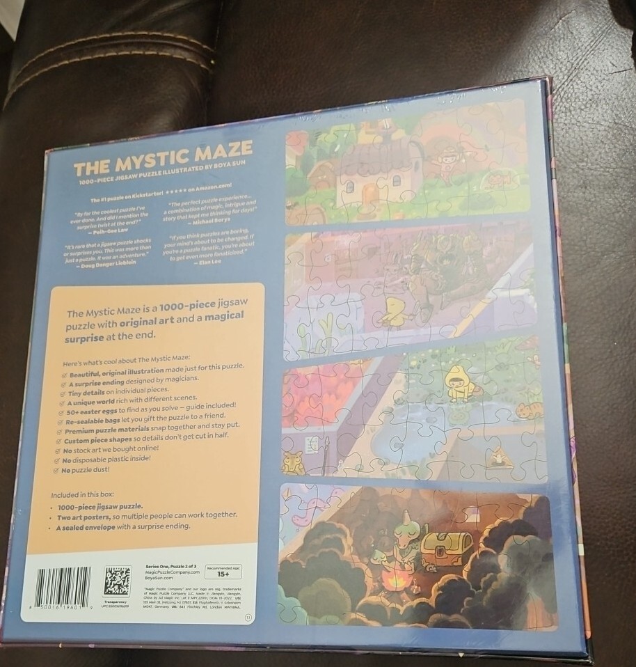 Magic Puzzle Company The Mystic Maze Jigsaw Puzzle - BGZ111372 (1000 ...