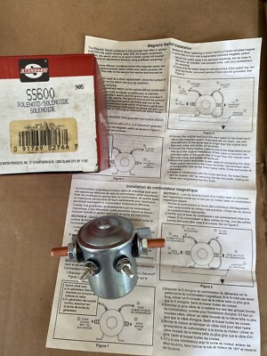 Engine Fast Idle Relay-Starter Solenoid Standard SS600 | eBay