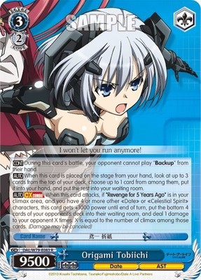 Origami Tobiichi - DAL/W79-E083 - R Near Mint WEISS Date A Live | eBay