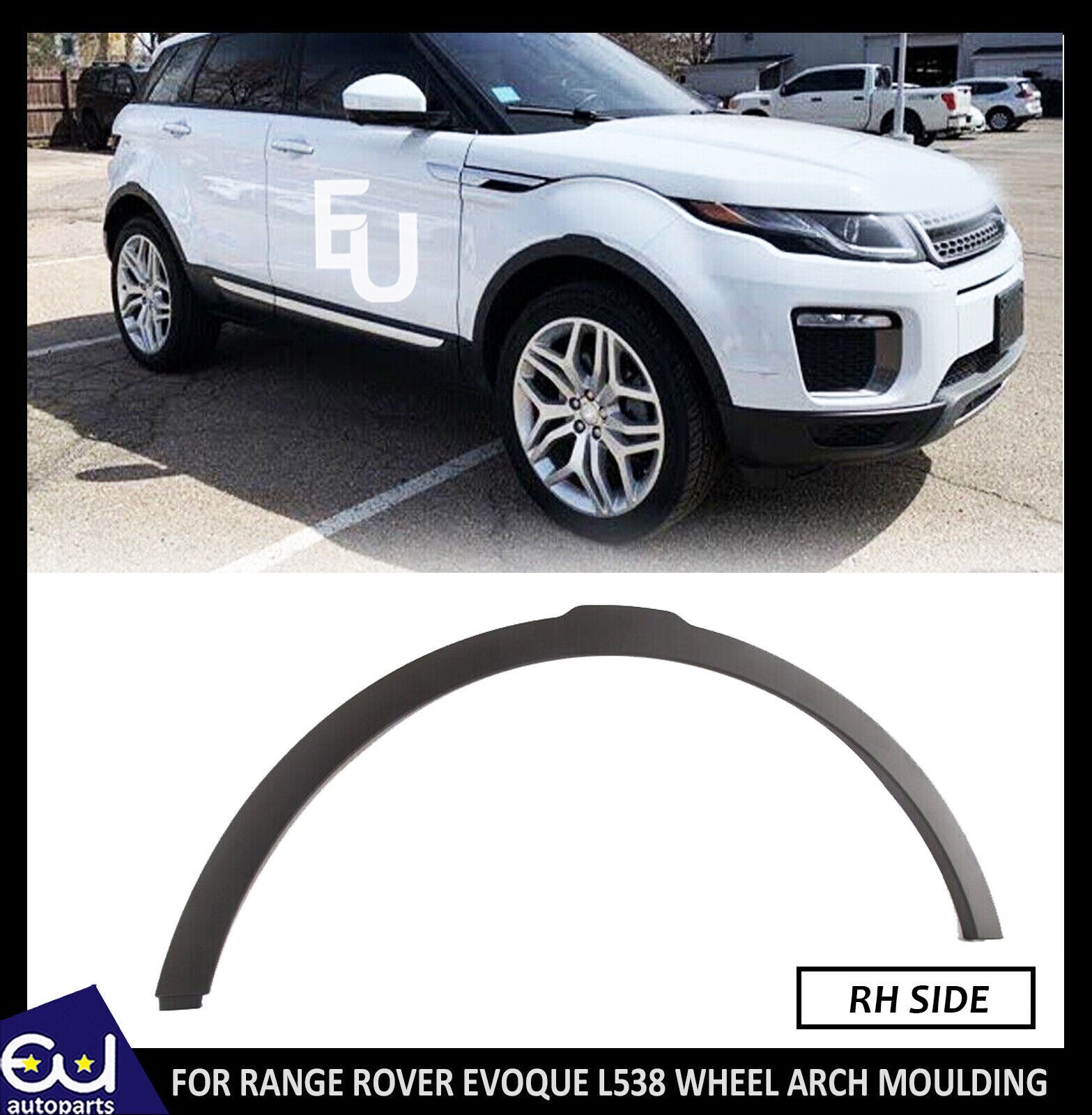 FOR LAND ROVER EVOQUE L538 2012-18 FRONT WHEEL ARCH MOULDING TRIM RH ...