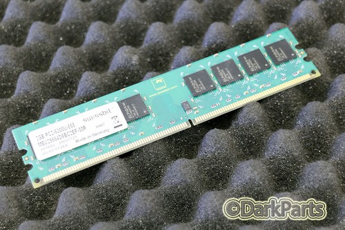 Swissbit MEU25664D6BC2EP-30R PC2-5300U-555 2GB Memory RAM | eBay