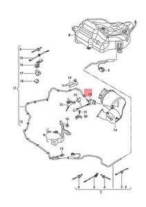 Genuine AUDI A6 Avant S6 quattro 4GC Injector For Reduction Agent ...