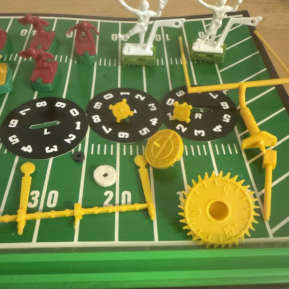 Electric Football Figures And Various Accessories - Players W/ 2 ...