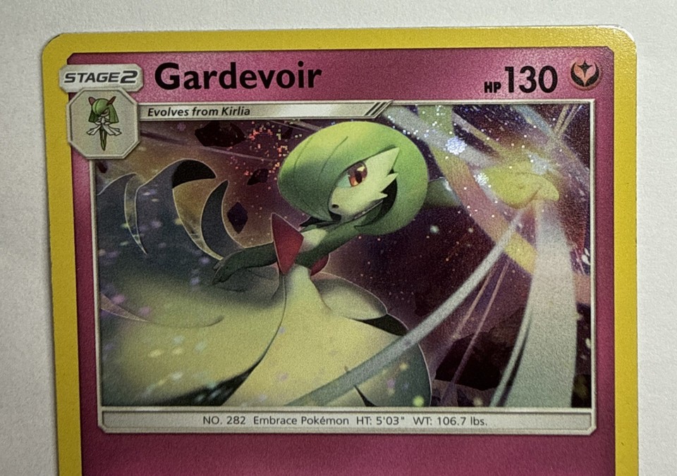 Gardevoir 141/214 SM - Lost Thunder Cosmos Holo Rare Pokemon Card Near ...