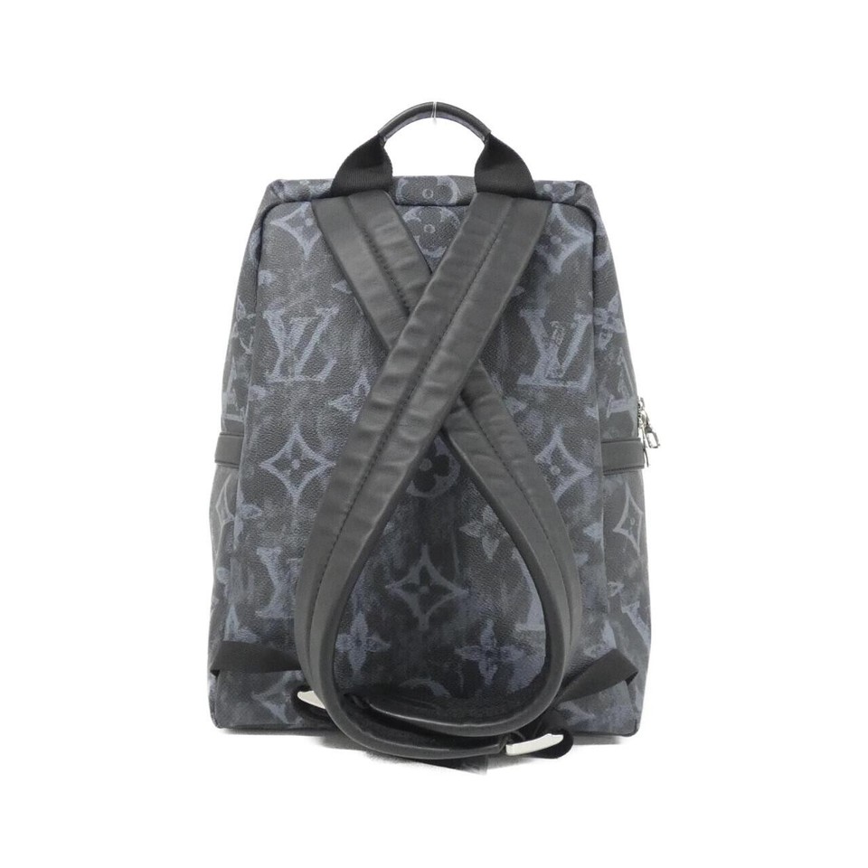 Authentic LOUIS VUITTON Monogram pastel Noir Discovery Back Pack M57274 ...