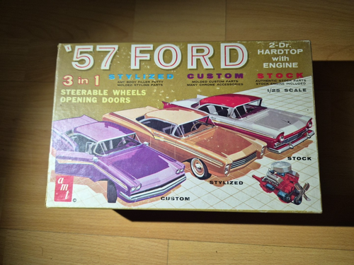 AMT '57 FORD 2 Dr. Hardtop T-157-200 , ungebaut, Rarität | eBay.de