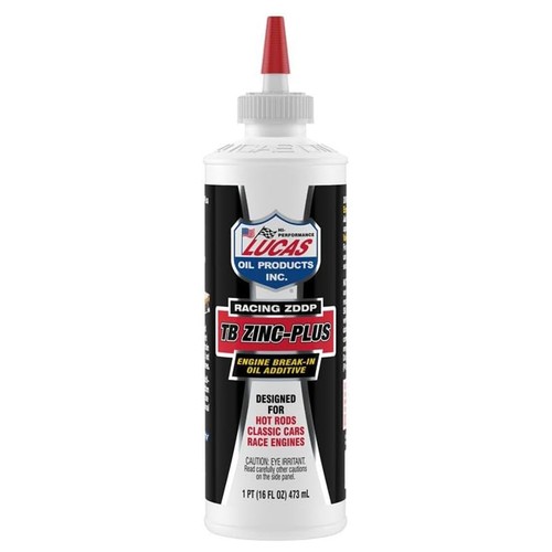 Lucas Oil Racing ZDDP TB Zinc Plus Engine Break-In Oil Additive 16 Fl ...