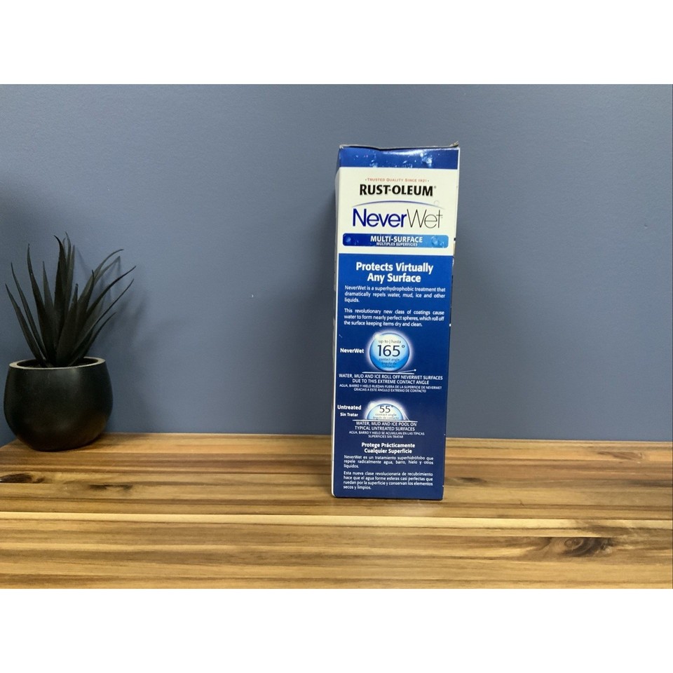 Rust-Oleum 274323 NEVER WET Multi-Surface Liquid Repelling Treatment ...
