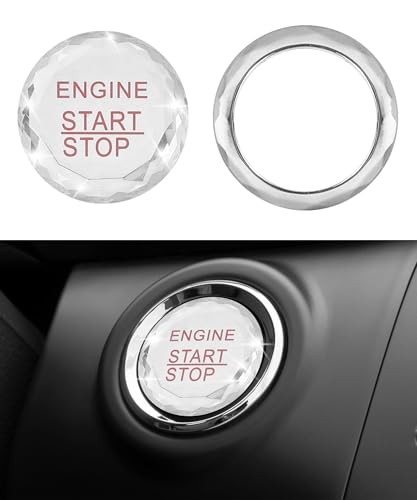 Push Start Button Cover,Car Accessories Interior,Push to Start Button ...
