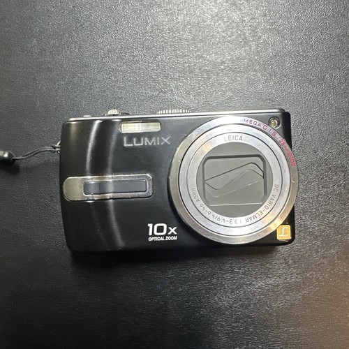 Panasonic LUMIX Camera DMC-TZ3 7.2 MP 10x Optical Battery And Black ...