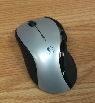 *FOR PARTS* Logitech (MX 610) Left-Hand Laser Cordless Scroll Mouse W ...