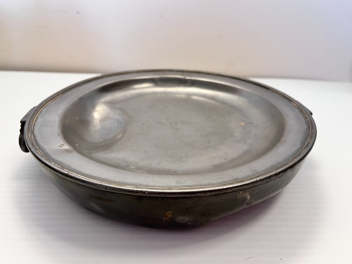 Heated Antique Silver Plates Georgian Old Sheffield Plate Entree Dish