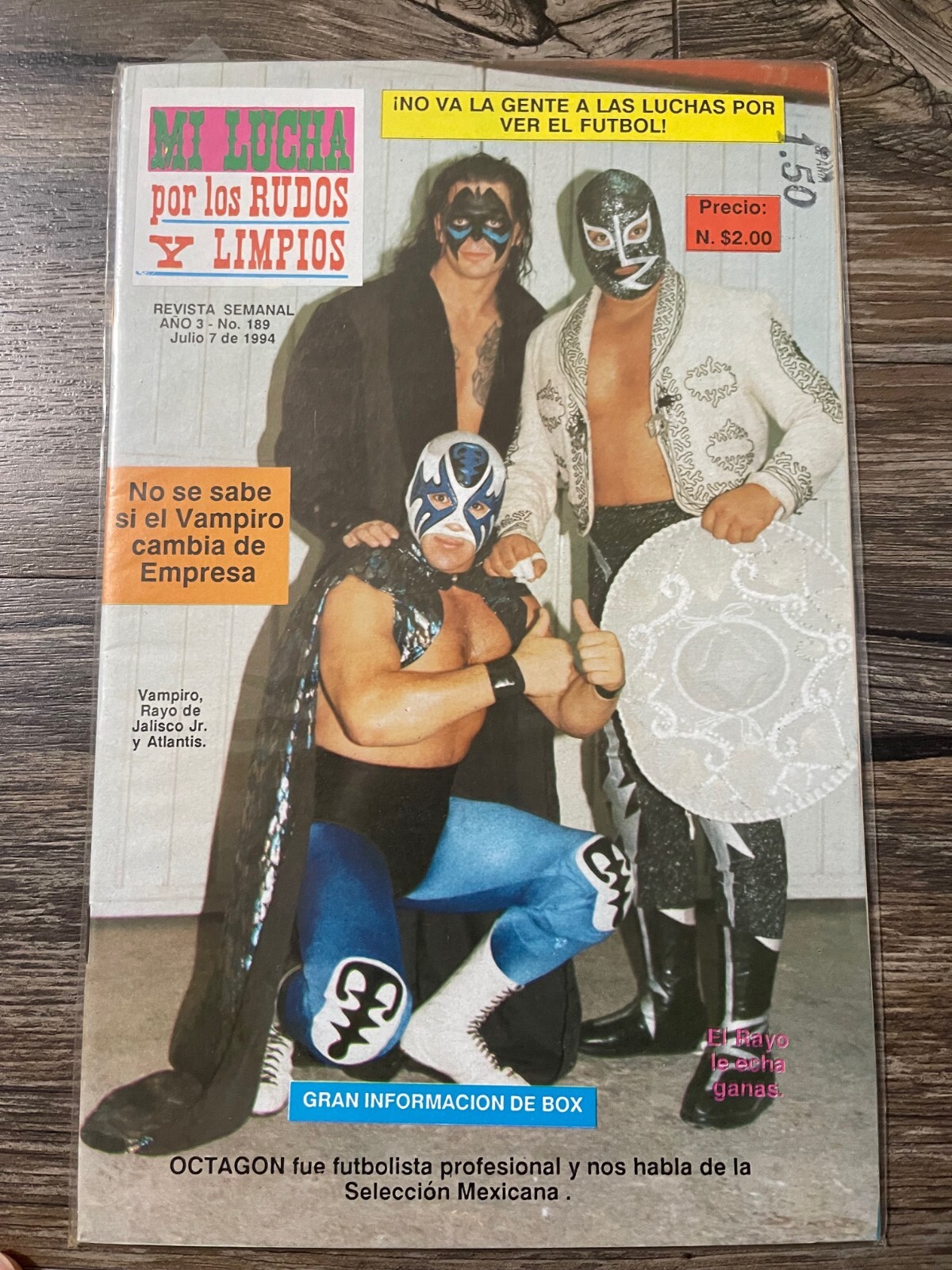 MI LUCHA por los RUDOS Y LIMPIOS 1994 #189 | eBay
